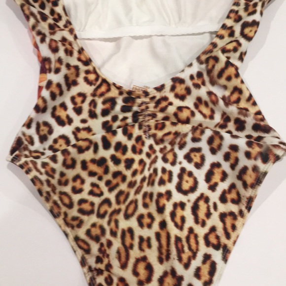 Bahimi | Swim | Bahimi One Piece Floral Leopard Swimsuit | Poshmark